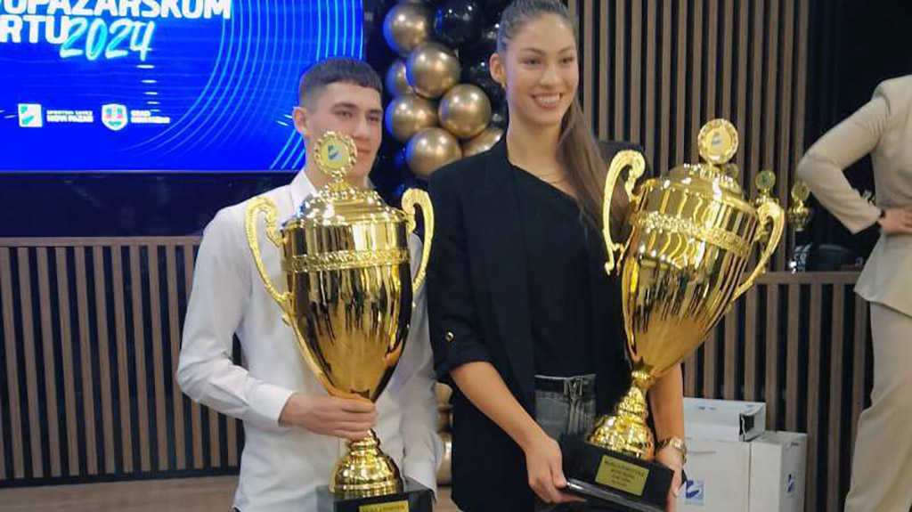Andija Maksimović i Hena Kurtagić sportisti godine u Novom Pazaru ...