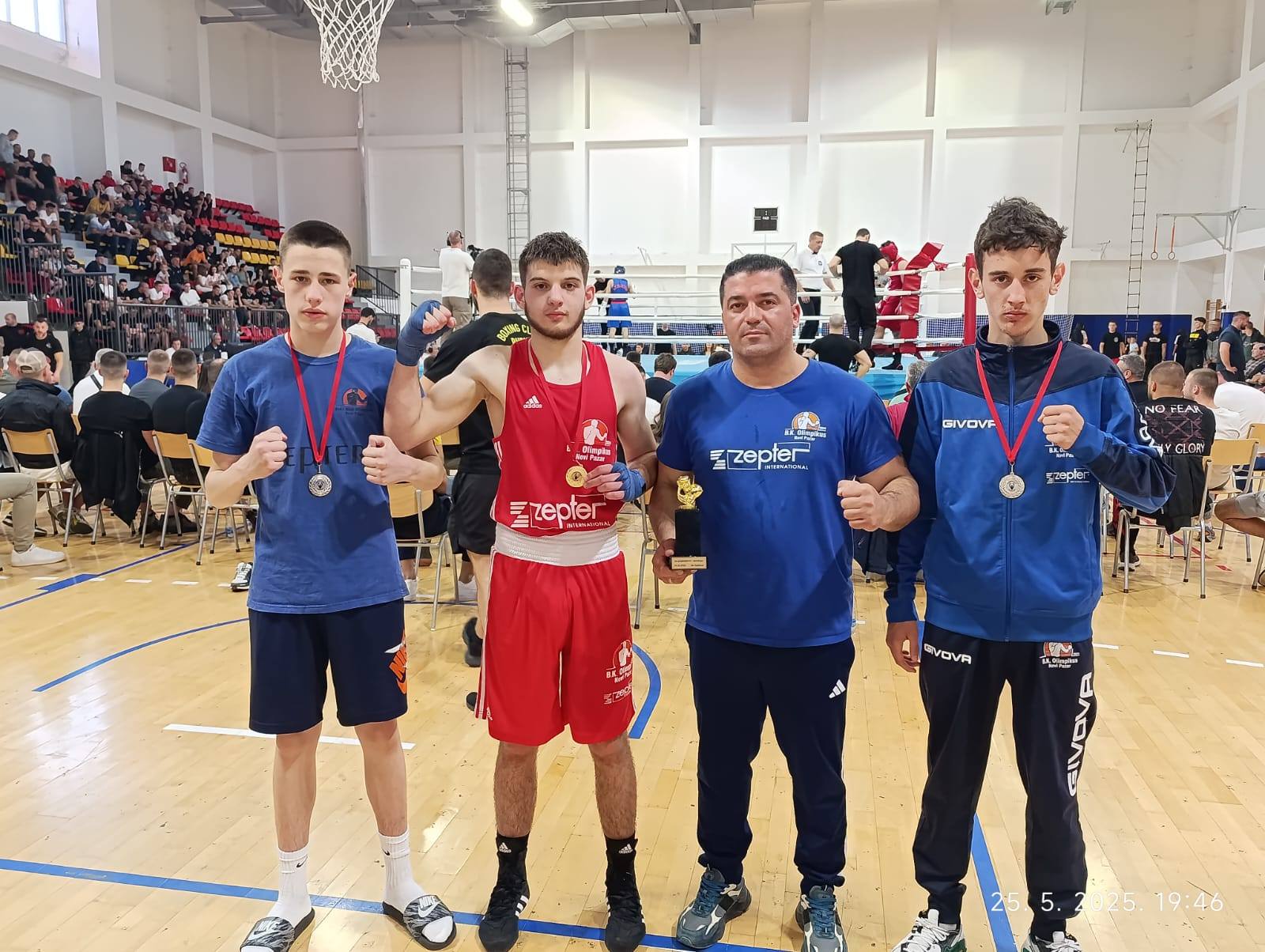 Sjajan nastup boksera "Olimpikusa" u Podgorici: Eldin Musić najbolji ...