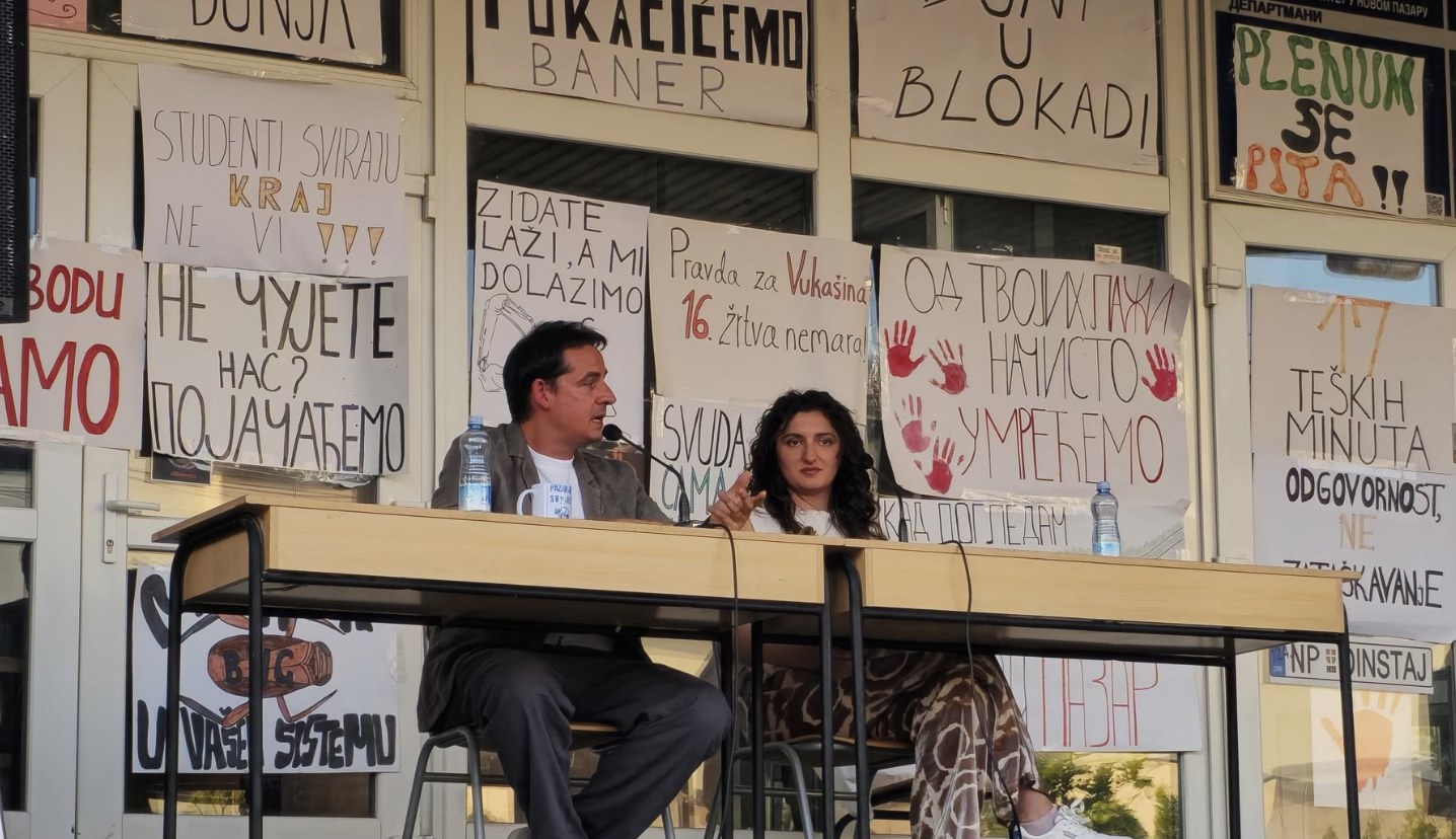 Zoran Kesić u Novom Pazaru: “Sistem u Srbiji počiva na sveobuhvatnoj ...