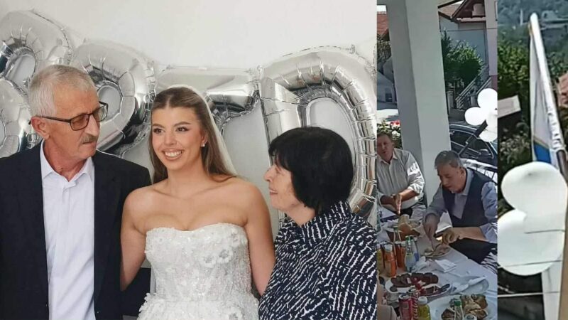 Video svatova rahmetli Adne Rovčanin: Osmijesi roditelja i zastave ...